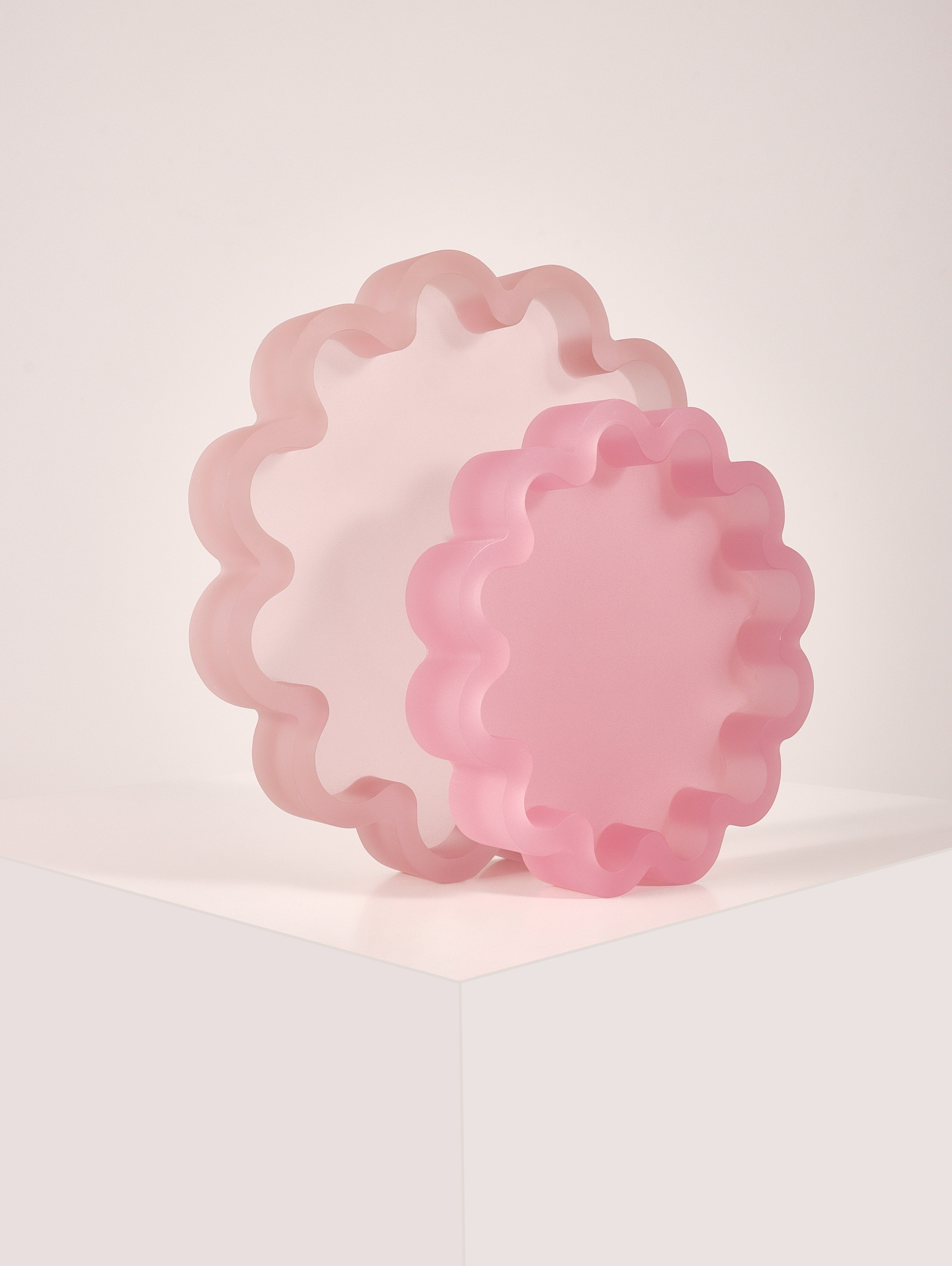 Scallop Pink & Lilac plate set – L ' AFSHAR studio